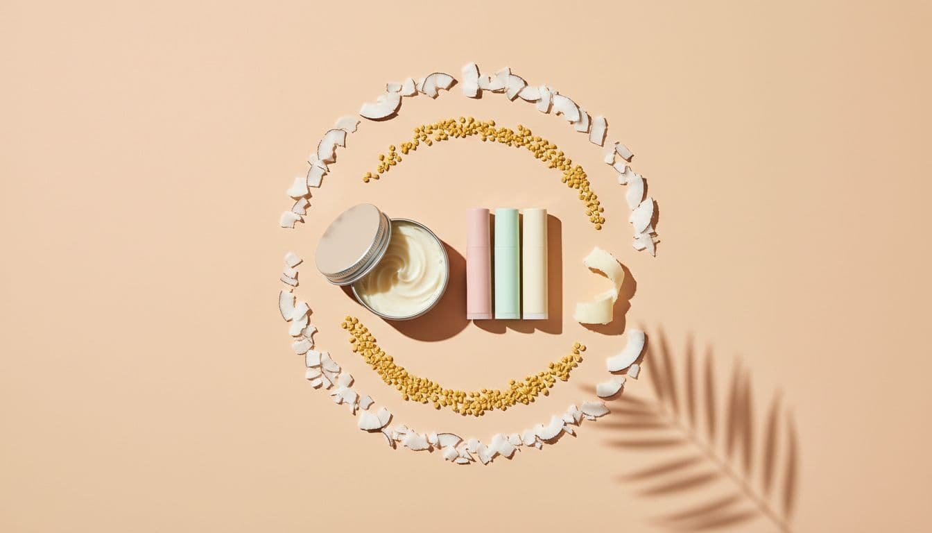 3 Easy DIY Coconut Oil Lip Balm Recipes + Variations
